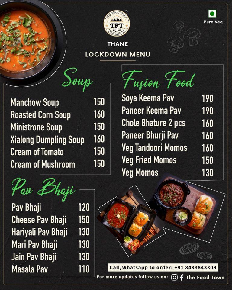 Menu at Cafe town burger corner, Kalyan, cafe town opposite to sima apt ...