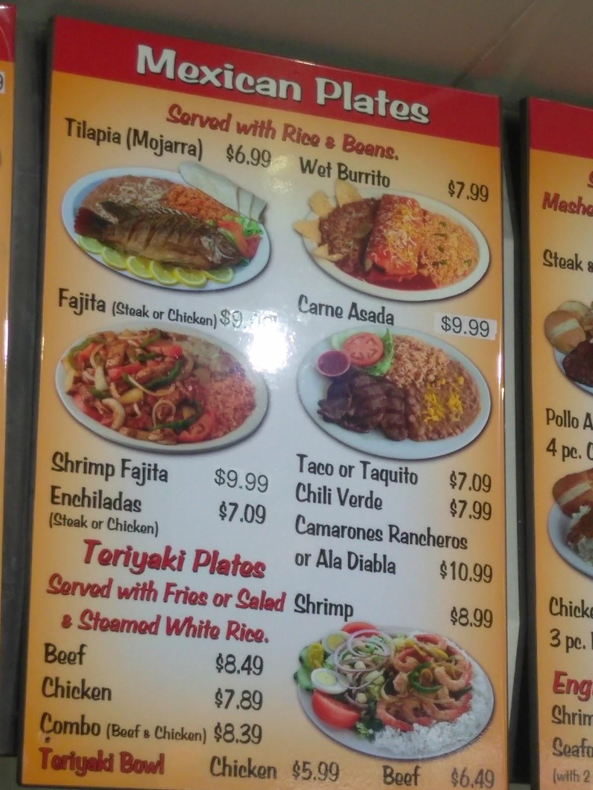 Menu at Tasty Choice To Eat restaurant, South El Monte