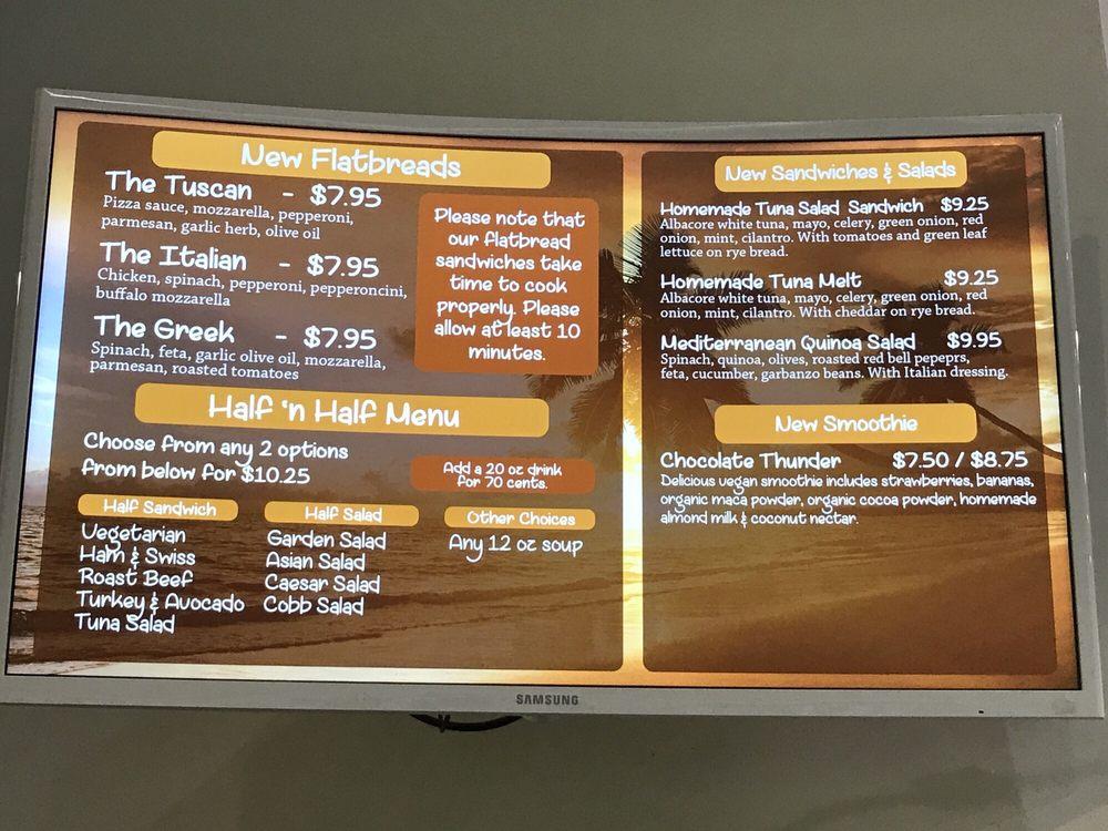 Menu at Four Corners Eatery & Coffee Bar, Redlands, 505 New Jersey St