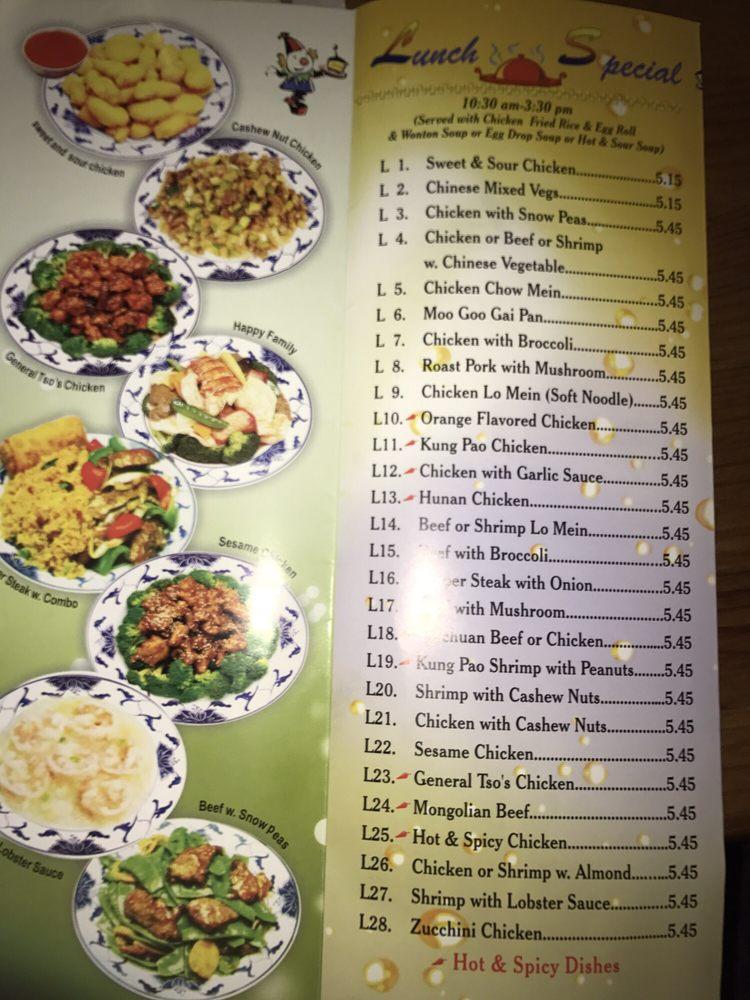 Menu at China One restaurant, Blue Springs, MO-7