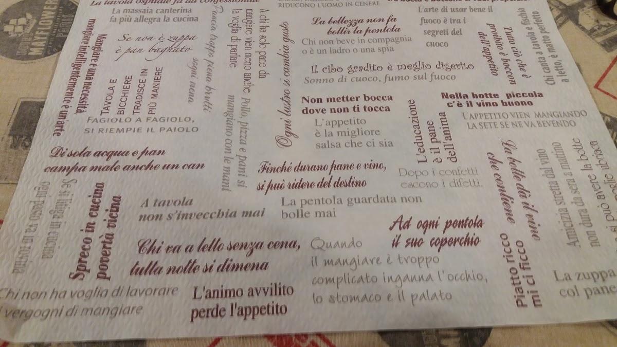 Menu at ORO Bar Pizzeria, Rosà