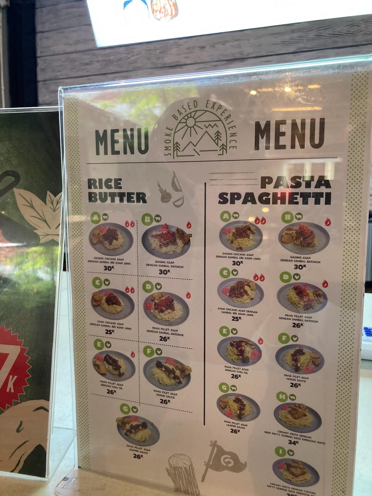 Menu at Grind Smoke By Haup Burger restaurant, Malang