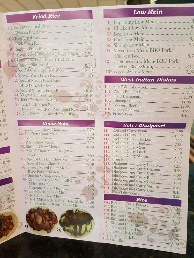 Menu at Benab Family Restaurant, Mississauga