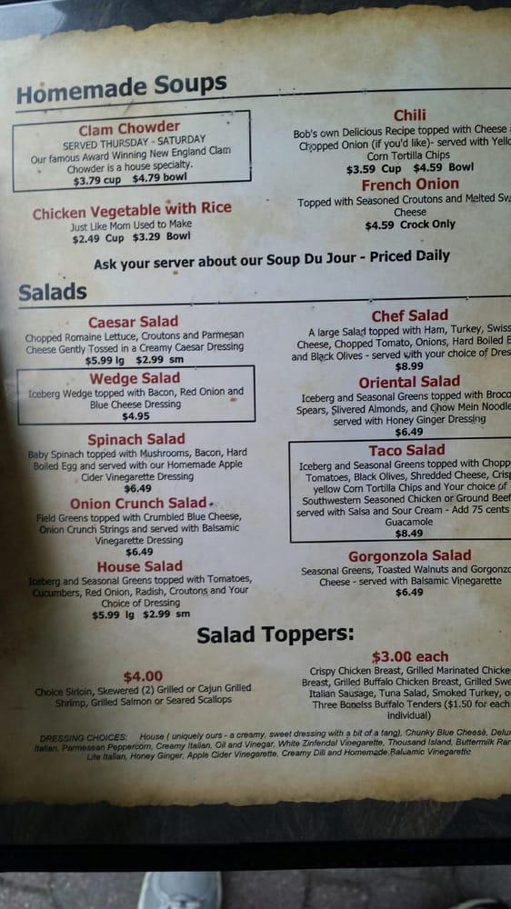 Menu at The Other Place Pub, Boylston