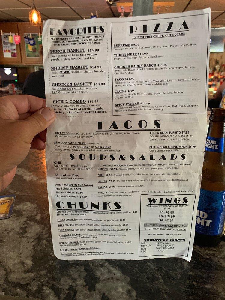 Menu at Mayfly Tavern pub & bar, Toledo, N Summit St