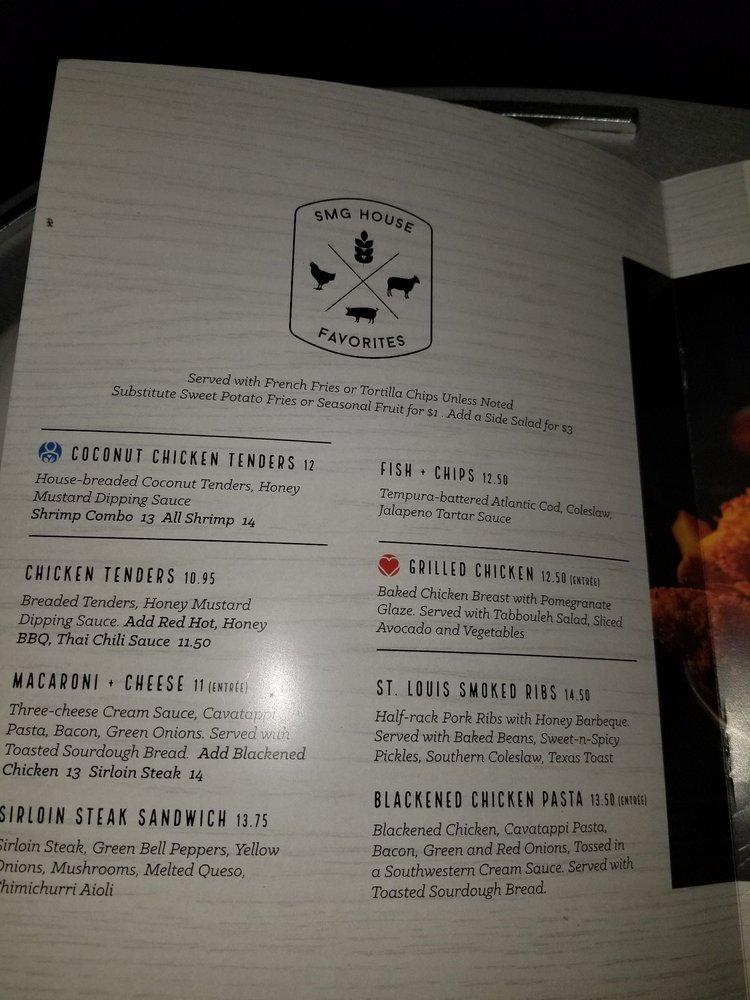 Menu at Studio Movie Grill restaurant, Duluth