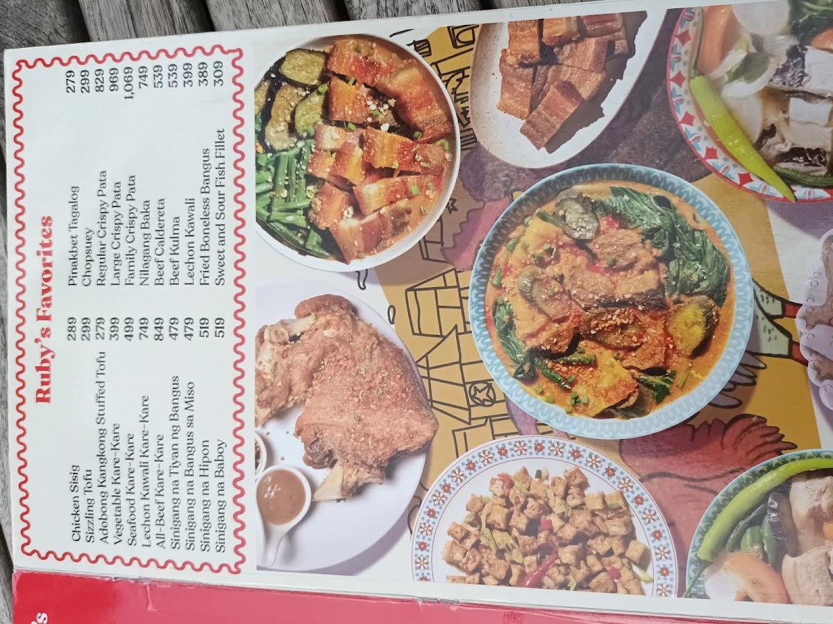 Menu at Max's Restaurant, Quezon City, 21 Scout Tuazon Street