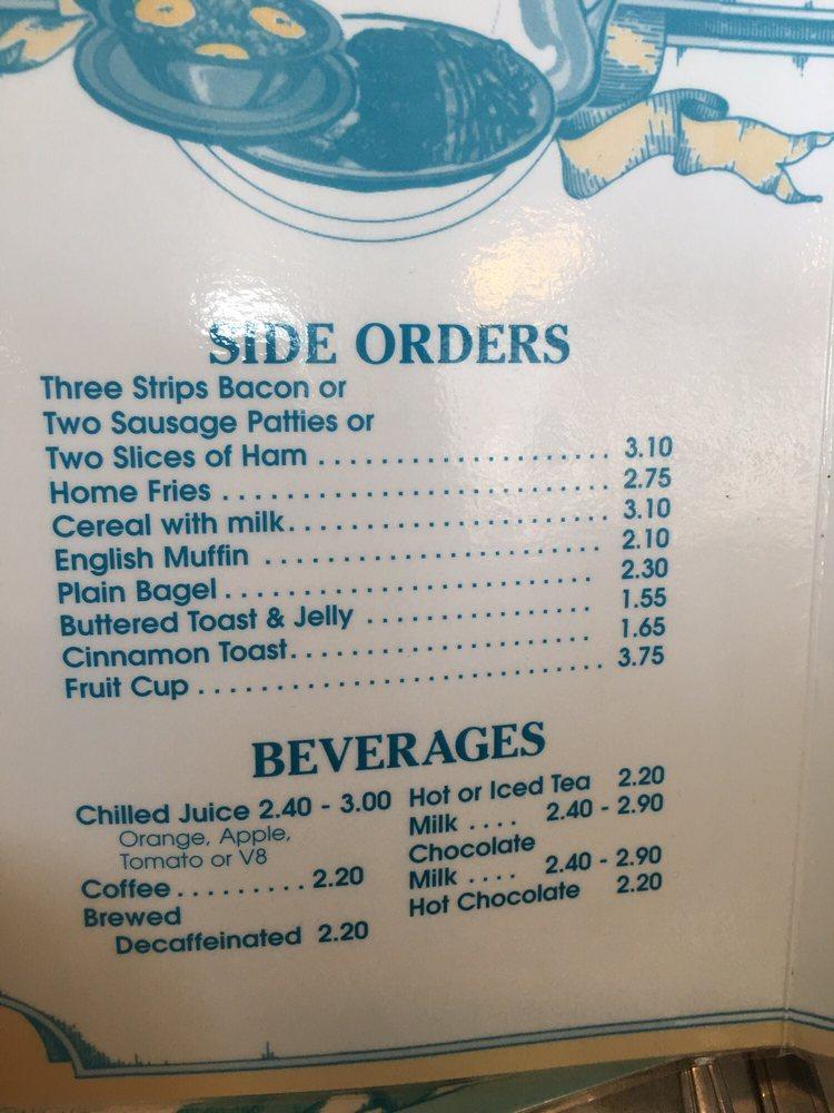 Menu at Chef-O-Nette Restaurant, Columbus