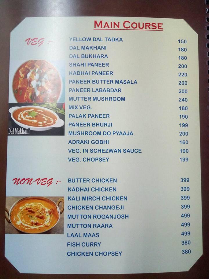 Menu at Sizzler Cafe, Faridabad, 3A/159 1st floor crown Tower nit faridabad