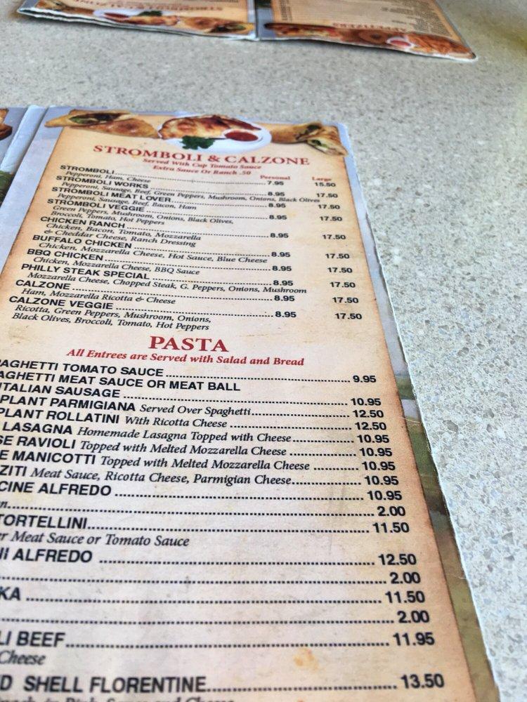 Menu at Two Cousins Pizza & Grill pizzeria, Snow Hill