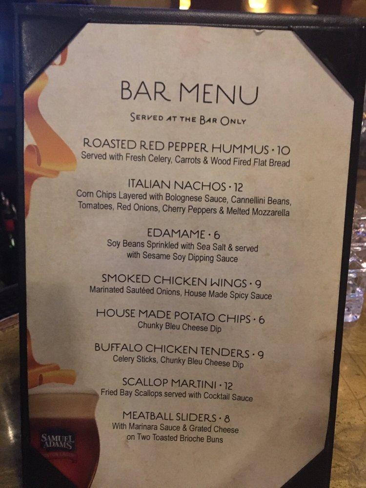 Menu at Fresco, East Greenwich pub & bar, East Greenwich, Fresco