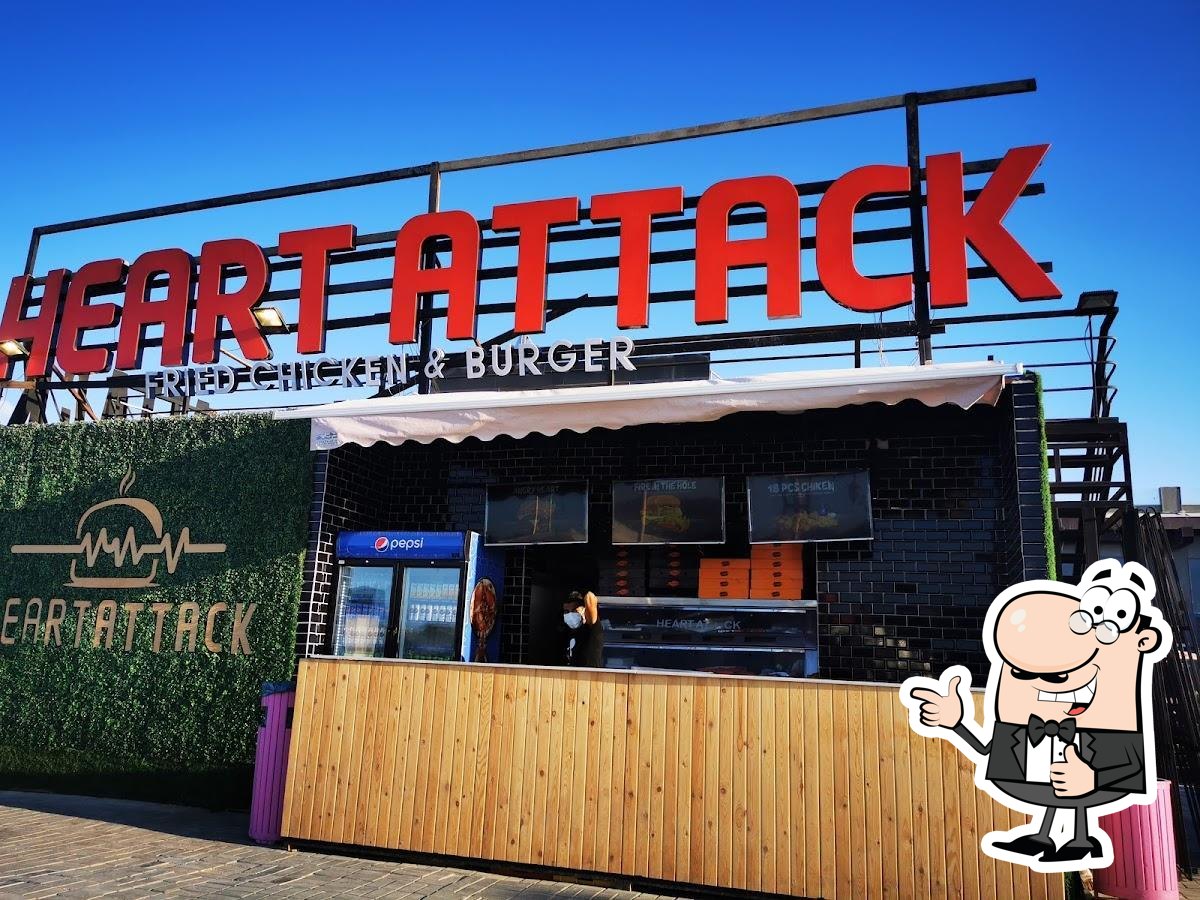 Heart attack fried chicken & burger restaurant, Egypt - Menu du ...