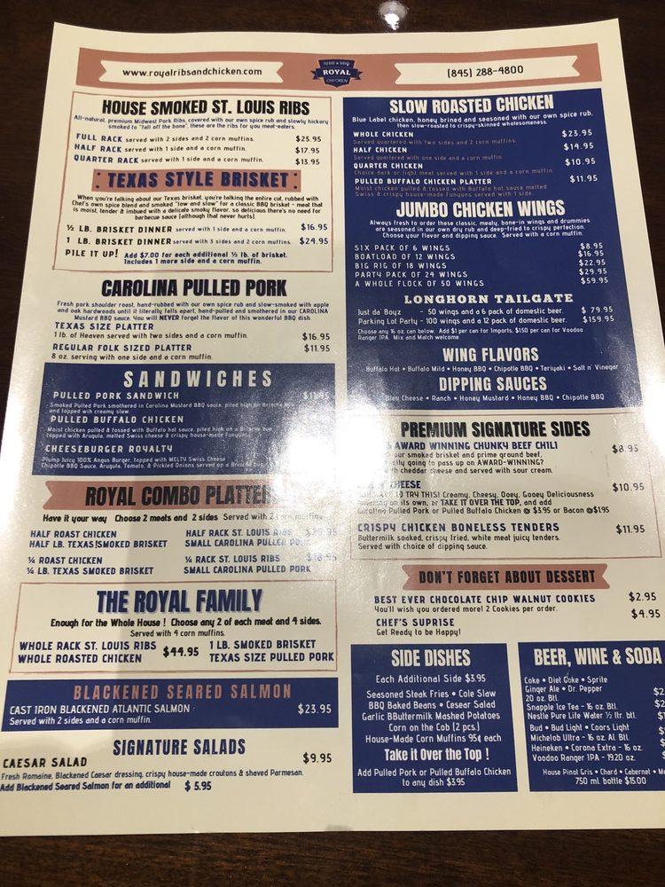 Menu at Windsor Grille Restaurant, Nanuet