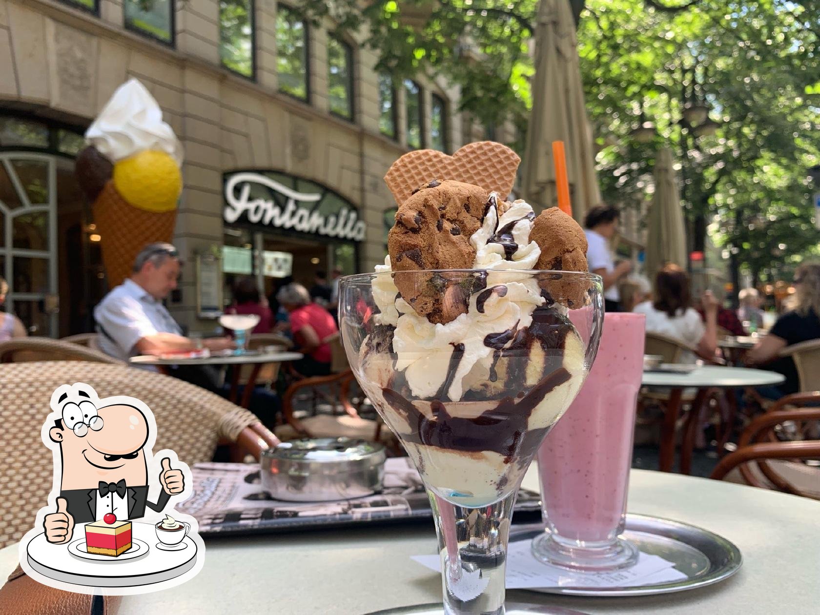 Eis Fontanella cafe, Frankfurt - Restaurant reviews