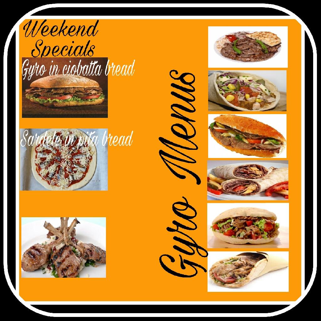 Menu at Ephesus Greek&Turkish kabob place restaurant, Augusta