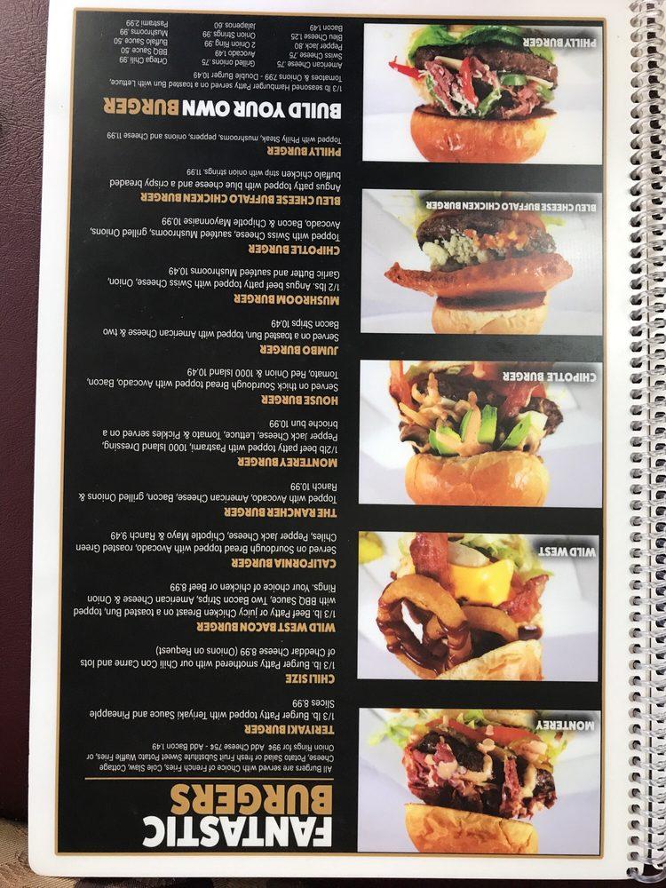 Menu at J & J's Cafe, Hemet, 509 N State St