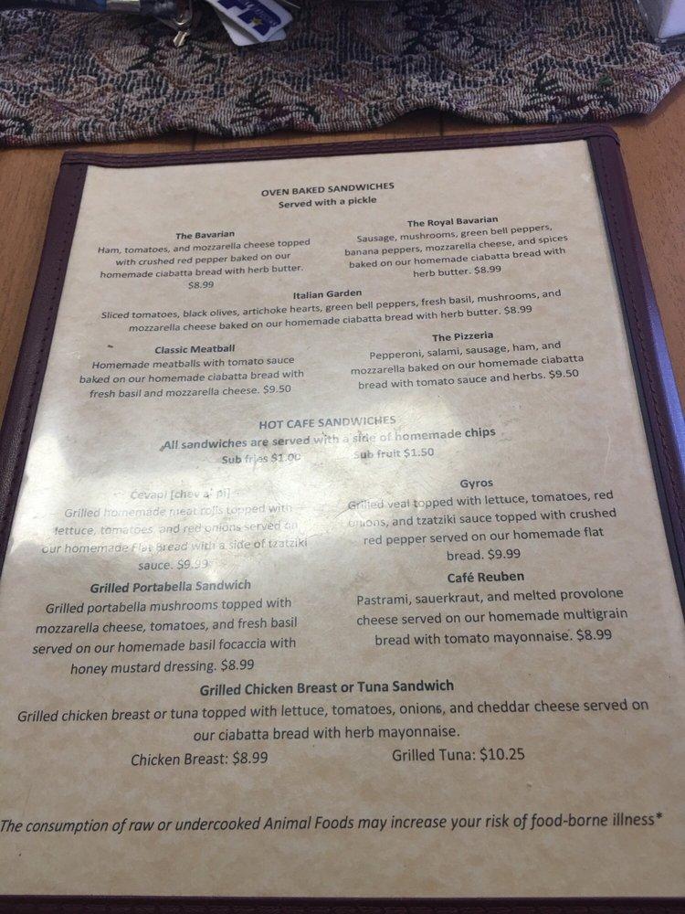 Menu at The Pizza Box pizzeria, Virginia Beach
