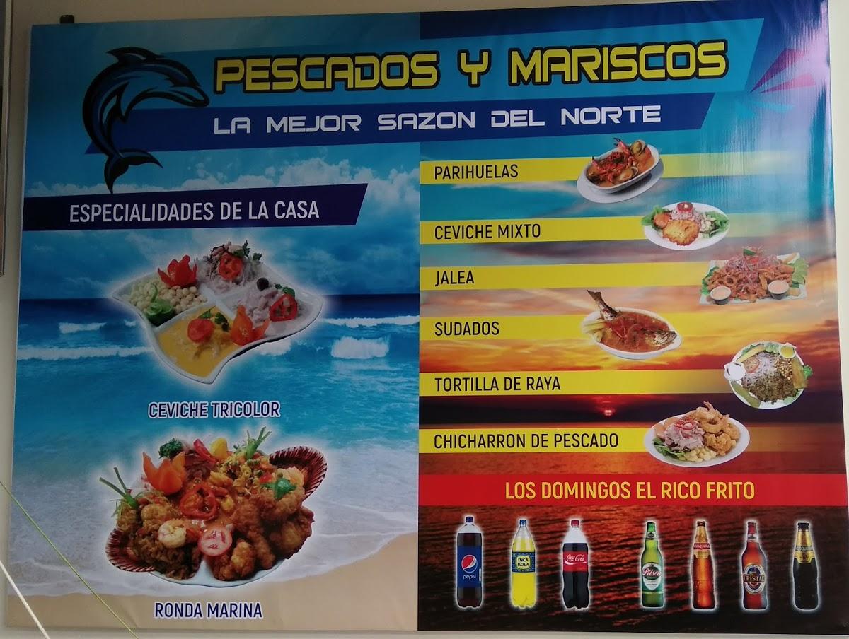 Menu at Lajas restaurant, Chiclayo