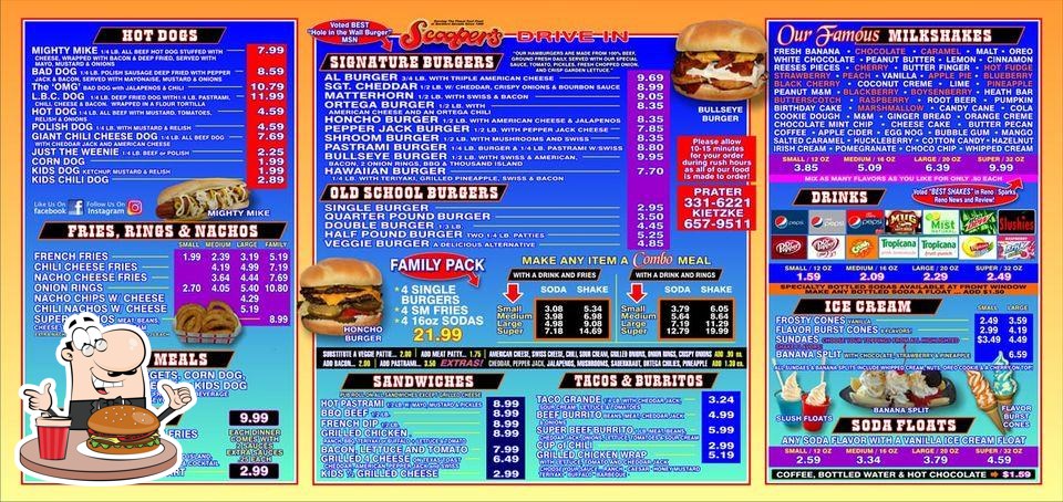 Scoopers, 4040 Kietzke Ln in Reno - Restaurant menu and reviews