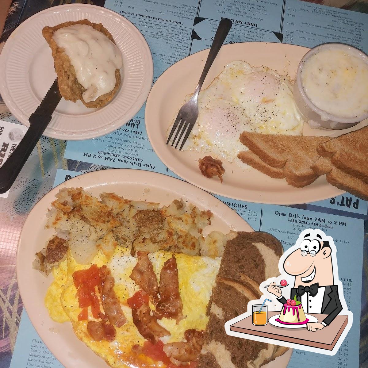 Pat's Riverfront Cafe in Port Orange - Restaurant menu and reviews