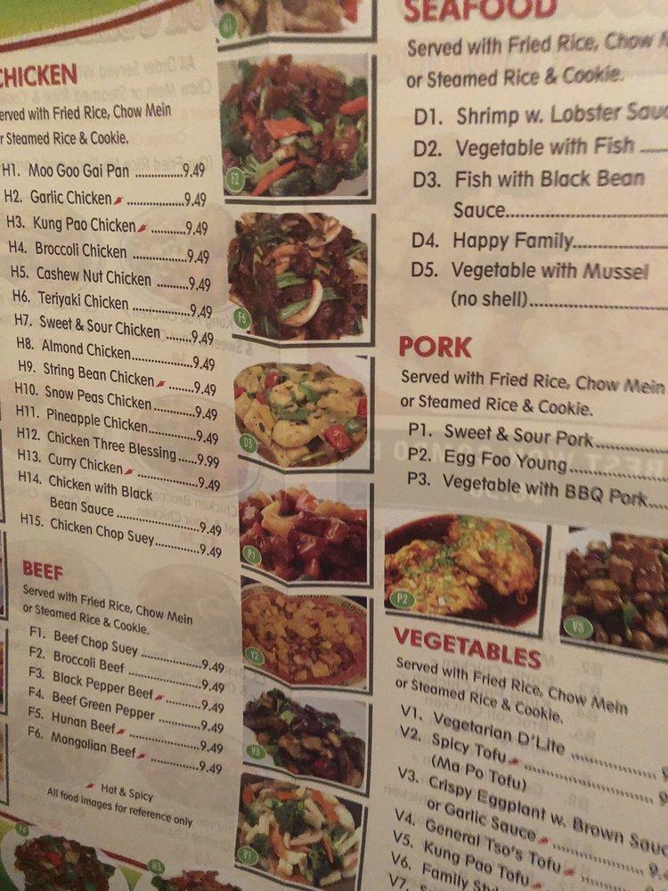 Menu at Best Wok restaurant, Calimesa