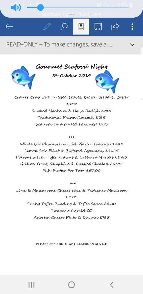 Menu at Jolly farmers pub & bar, Shepshed