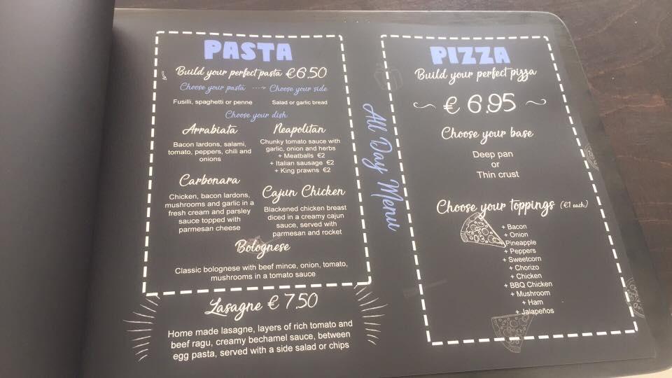 Menu at Appetite Restaurant & Bar, Ayia Napa
