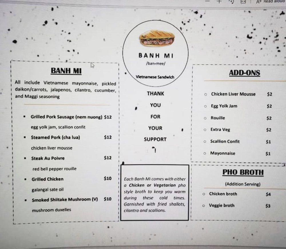 Menu at RM 212 pub & bar, San Francisco