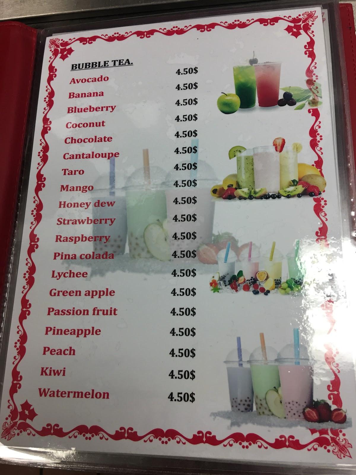 Menu at Vi-Ann Restaurant, Winnipeg, Notre Dame Ave