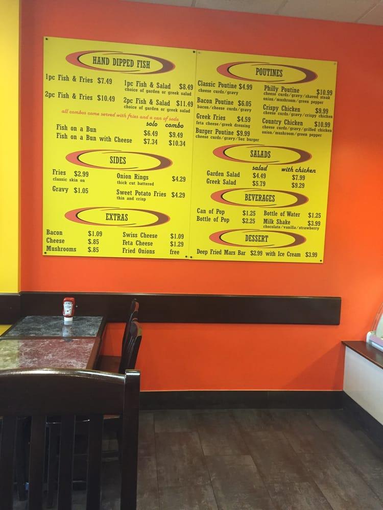 Menu at Retro Burger restaurant, Ajax, 105 Bayly St W #18a