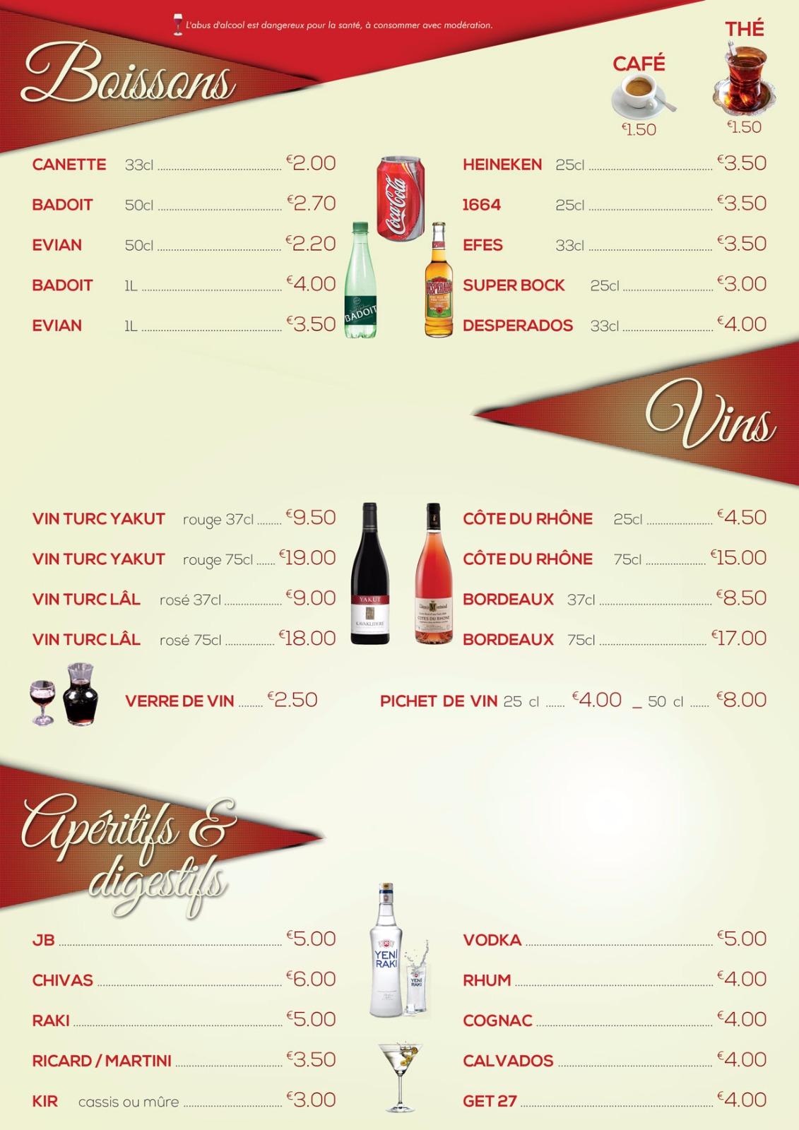 Menu at İSTANBUL GRILL restaurant, Fontenay-aux-Roses