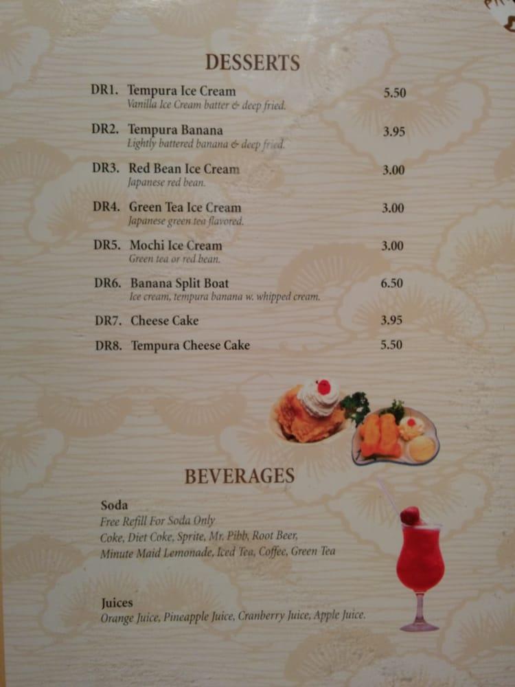 Menu at Shogun Steakhouse of Japan Fairview Heights IL, Fairview Heights