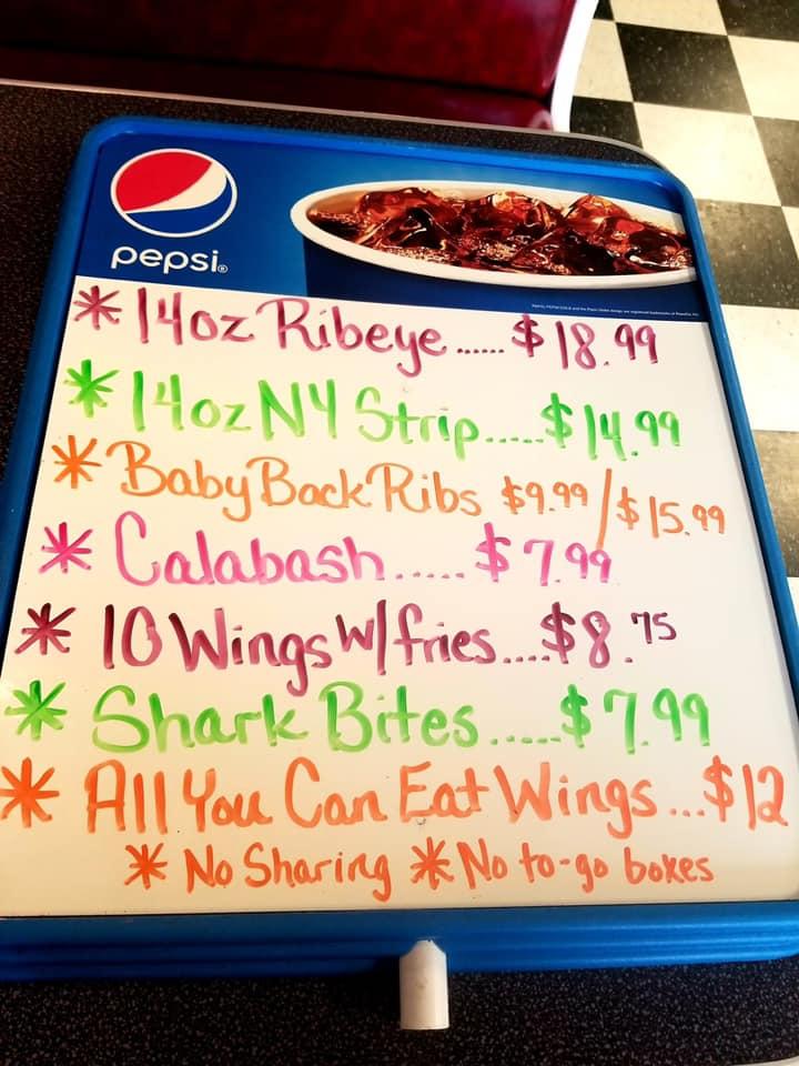 Menu at Mad Jax steakhouse, Millers Creek, NC-16
