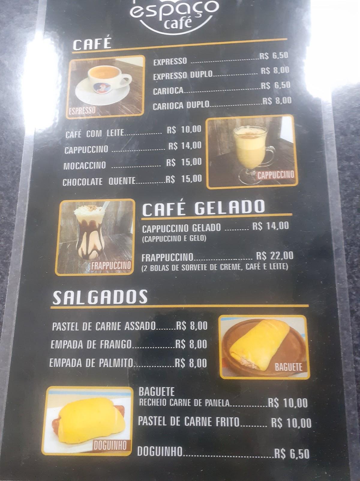 Menu em Espaço Café Mimo, Porto Alegre
