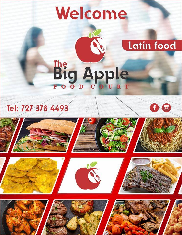 Menu at The Big Apple Food Court restaurant, Port Richey