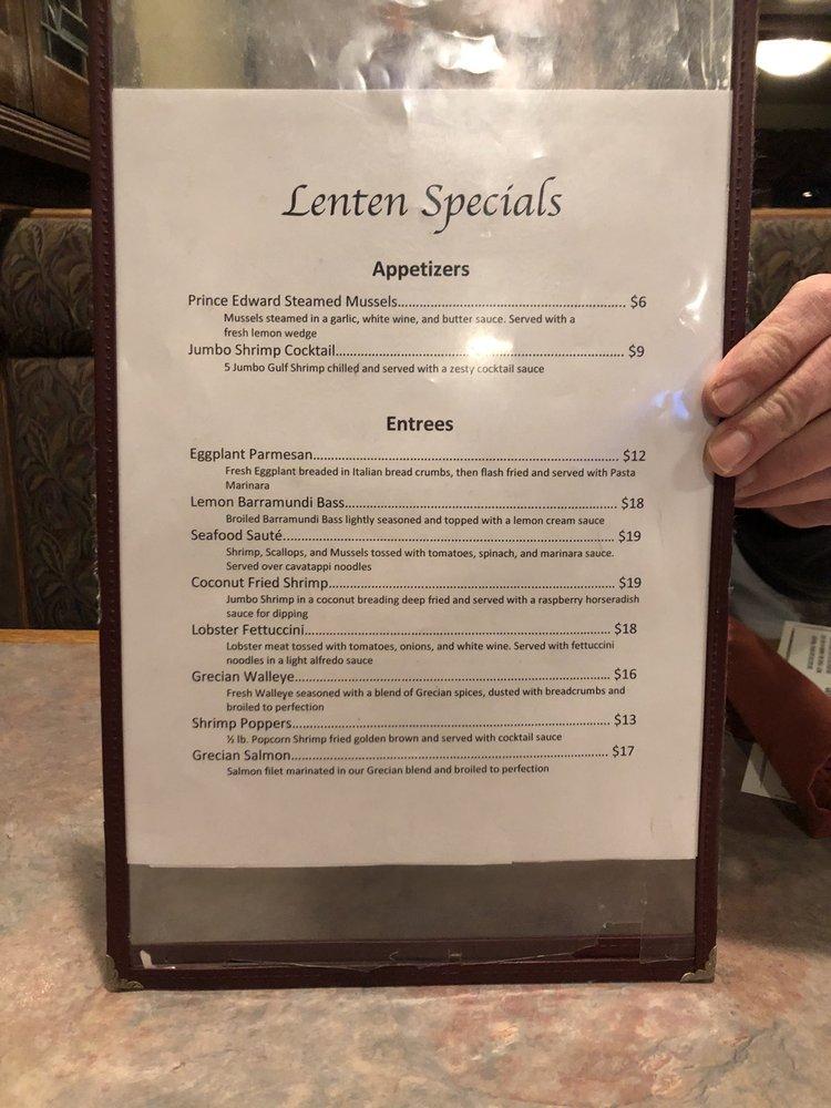 Menu at Georgio's Apple Orchard Inn Restaurant, Washington