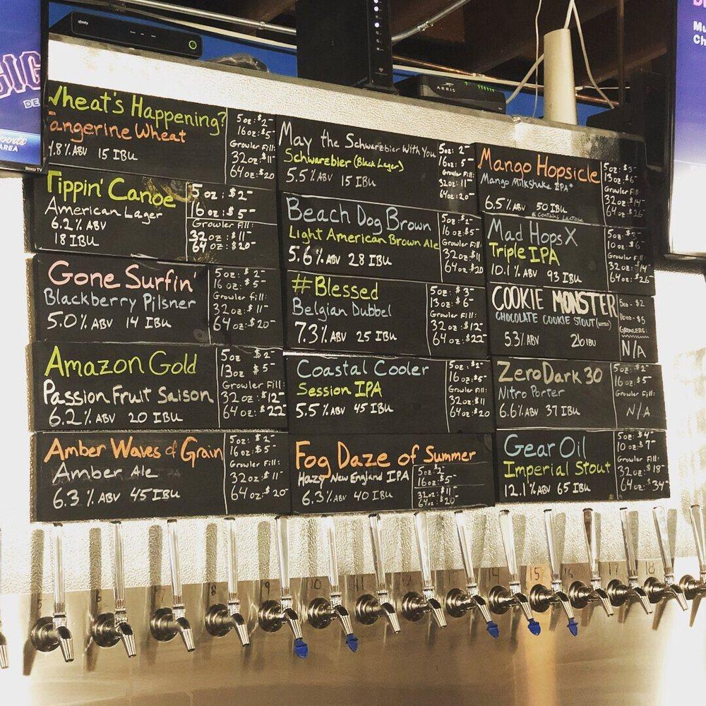 Menu at Pedro Point Brewing pub & bar, Pacifica