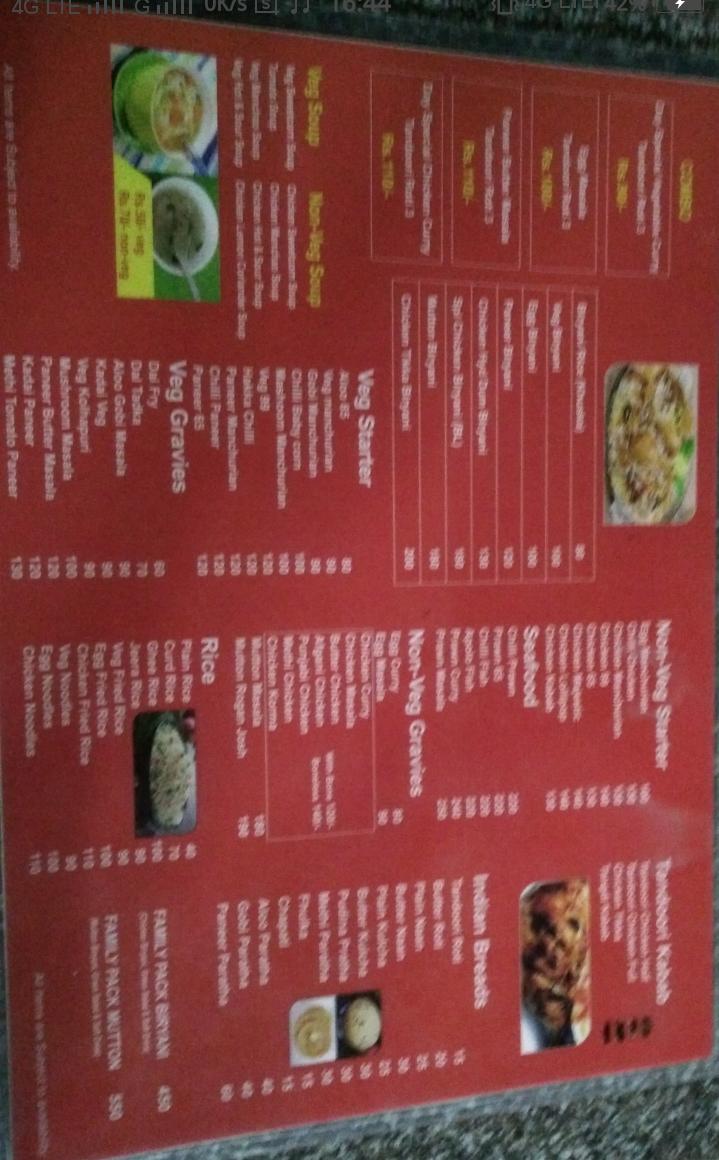 Menu at ANGAAR BIRYANI, Bengaluru, PRASHANTH I COMPLEX OPP APOLLO PHARMACY
