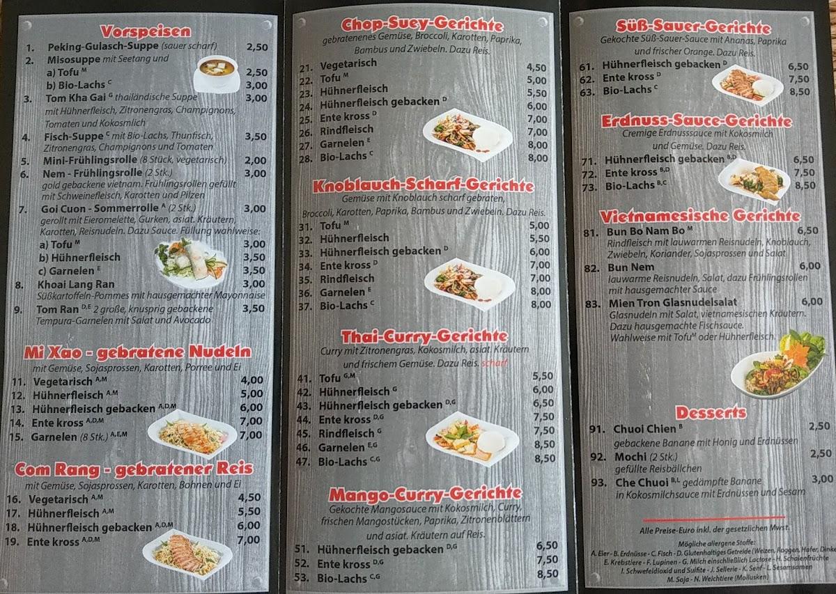 Menu at Mami’s - The Finest Asian Kitchen restaurant, Dessau-Roßlau