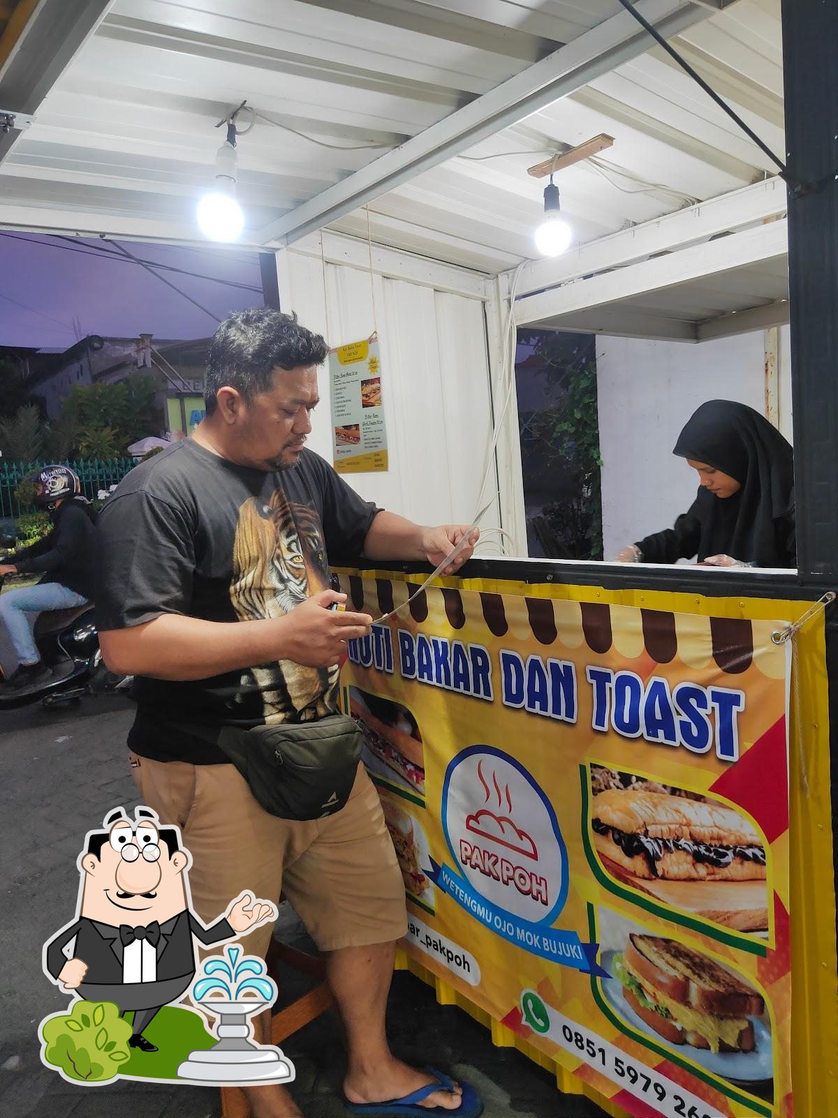 Roti Bakar Toast PAK POH restaurant, Bungurasih - Restaurant menu and ...