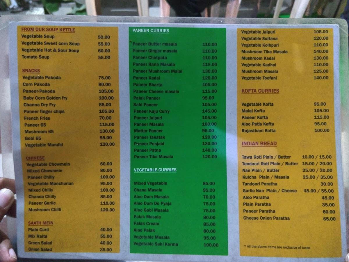 Menu at Trupti Restaurant's Takeaway, Sambalpur, FXQP+P2H