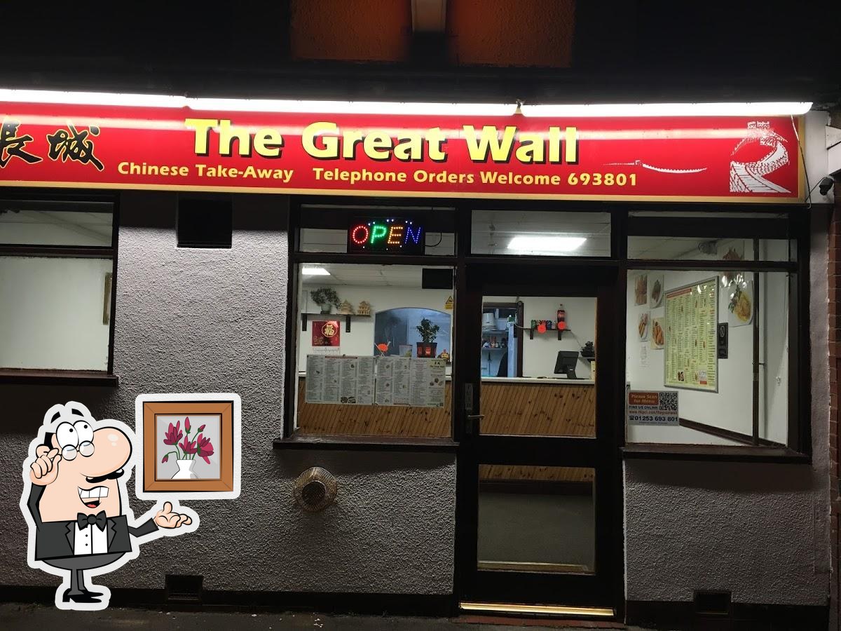 The Great Wall in Blackpool - Chinese restaurant menu and reviews
