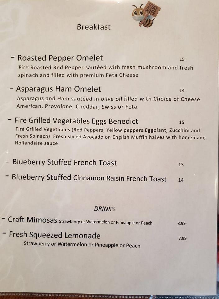 Menu at Honeys Farm Fresh Gourmet Kitchen Breakfast&Lunch pub & bar, Lewes