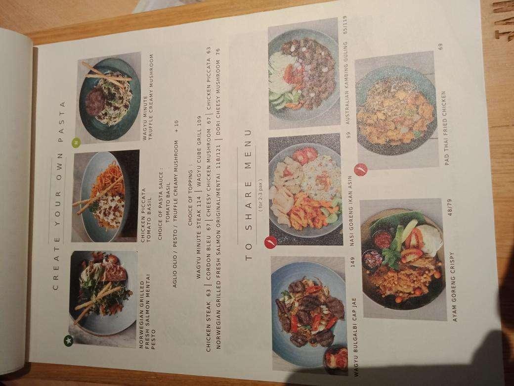 Menu at Tamani Kafe cafe, Jakarta, Jalan Hayam Wuruk No.96A