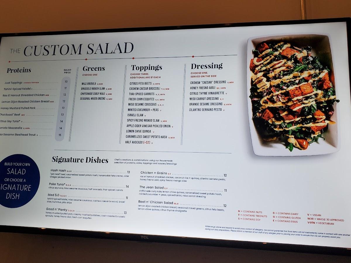Carta del restaurante Vessel Kitchen, Park City, Uinta Way # E-1