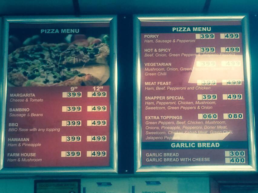 Menu at Snapper Fish & Chips fast food, Whitchurch