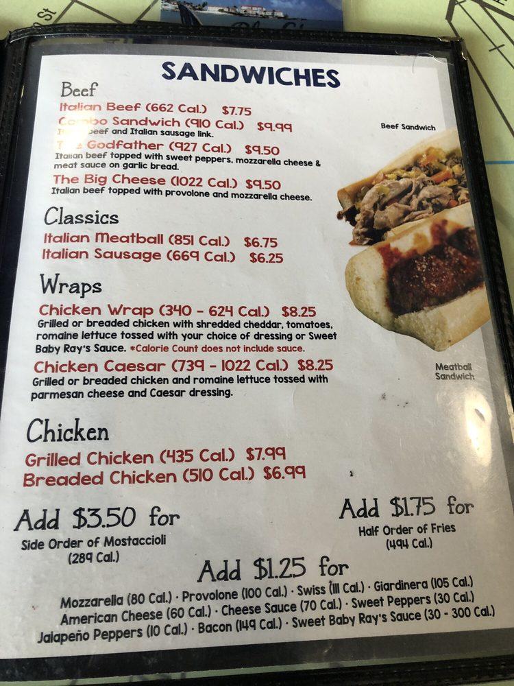 Menu at Beggars Pizza pizzeria, Crown Point, E Summit St