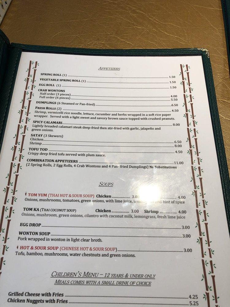 Menu at Kue's Cafe, West Branch