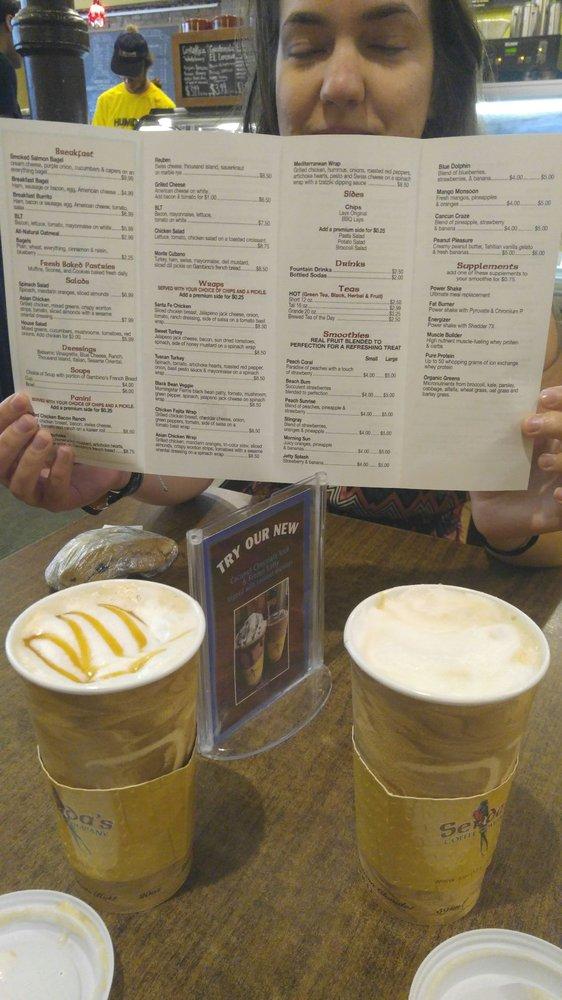Menu at Serda's Coffee Company pub & bar, Mobile, 3 S Royal St