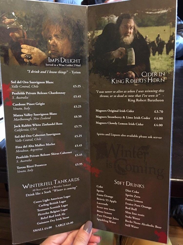 Menu at Lobster Pot pub & bar, Portaferry